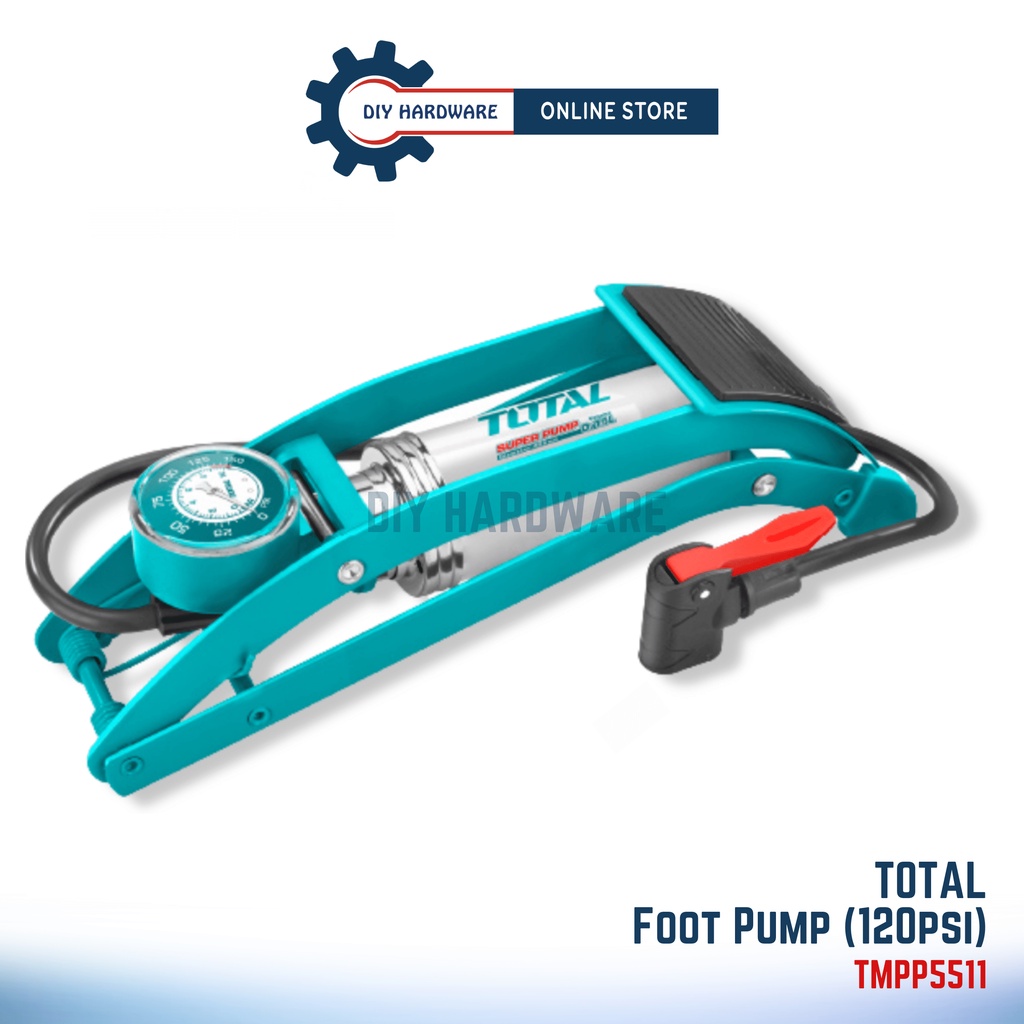 Total Foot Pump (120psi) TMPP5511 | Shopee Malaysia