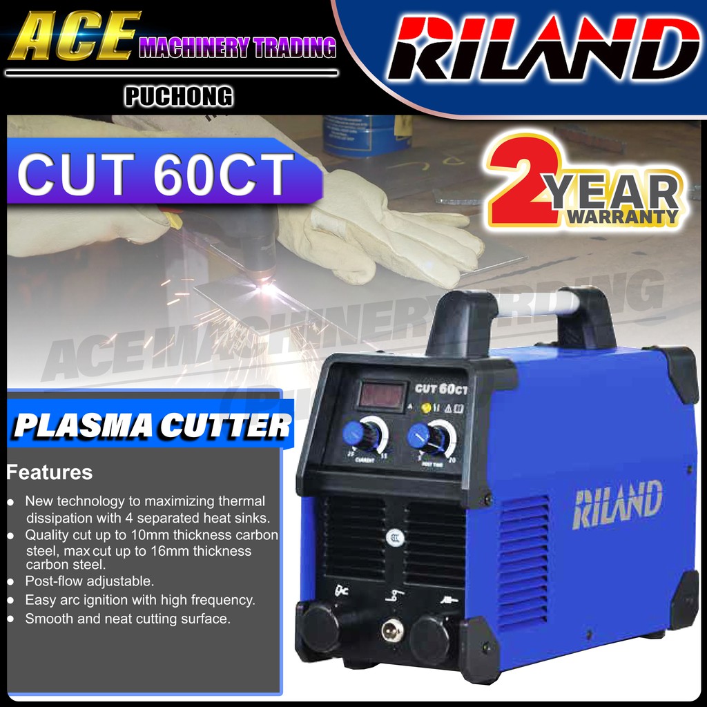 RILAND PLASMA CUT-60CT CUTTER FOR MS PLATE AND STAINLESS STEEL PLATE ...