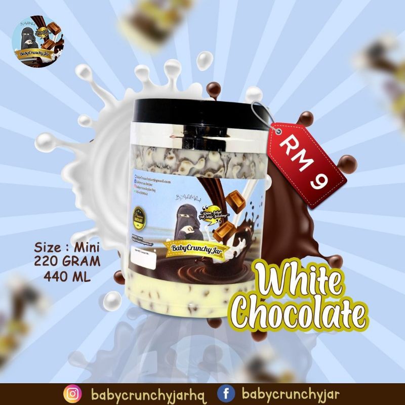 MINI WHITE CHOCOLATE (CHOCOJAR VIRAL!!!) | Shopee Malaysia