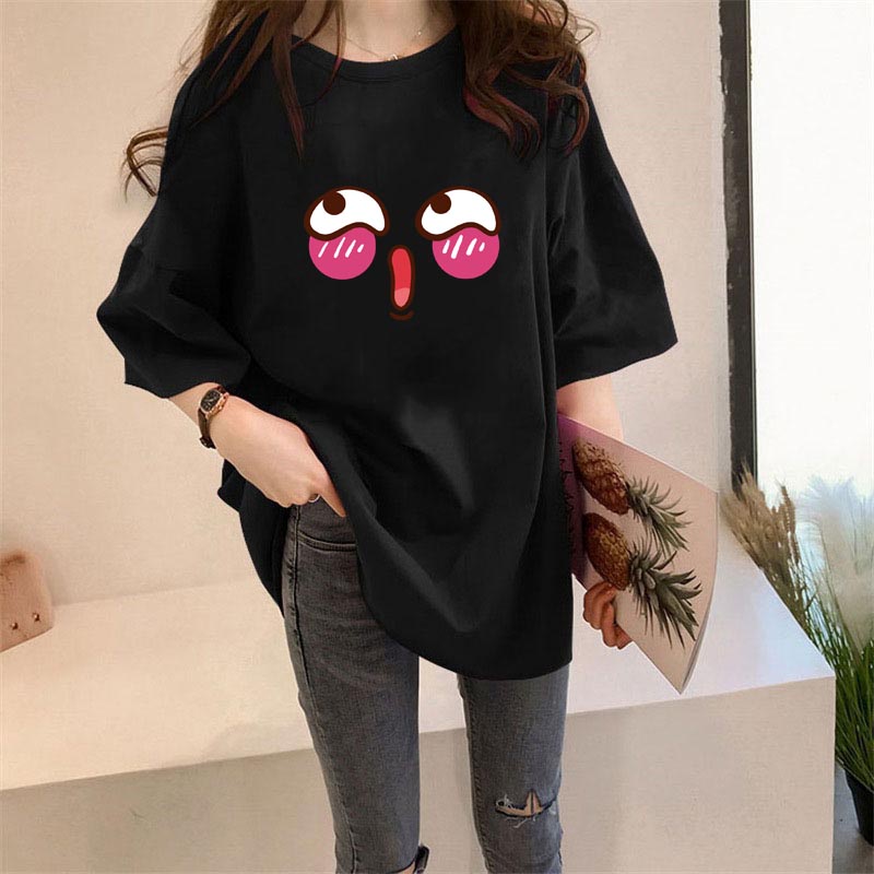 XS-8XL Plus Size Woman baju Local Shop Fashion Korean Oversize Tshirt ...