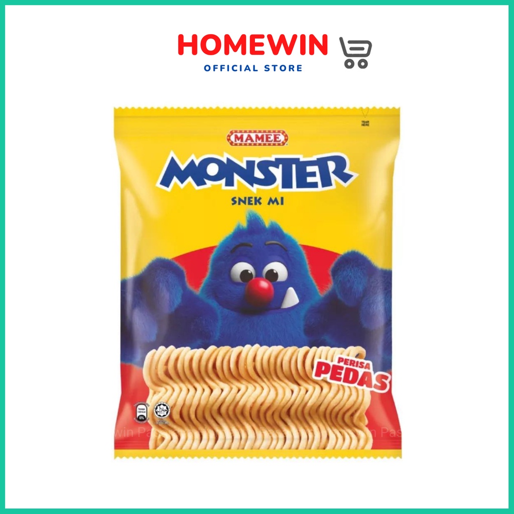 Mamee Monster Family Pack Hot & Spicy (25g x 8 Packs) | Shopee Malaysia