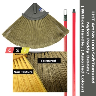 LHT Soft Nylon Paddy Broom / Penyapu Plastic [With Handle] | Shopee ...
