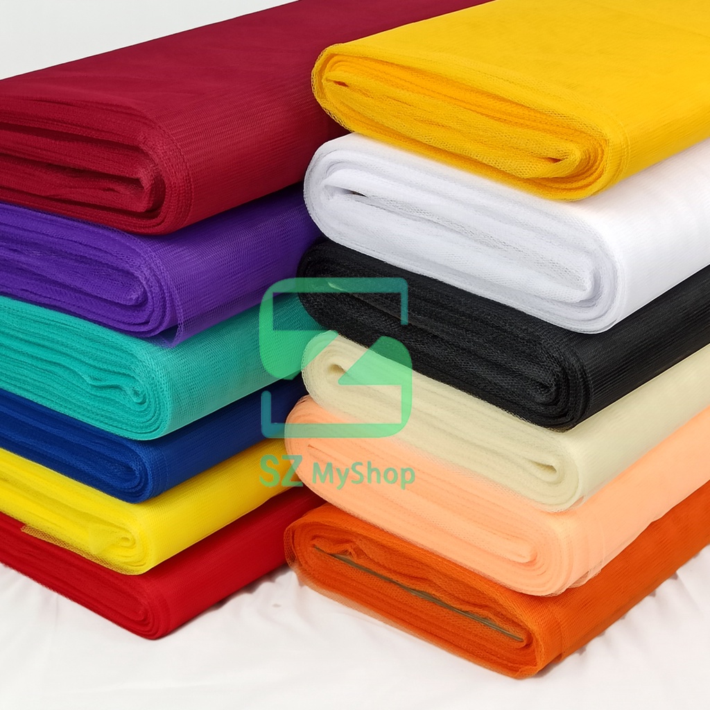 Kain net kasar bidang 45inch 110cm 1meter | Shopee Malaysia