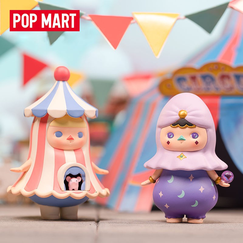 blind box a set of full douyin popmart pucky biqi fairy circus series ...