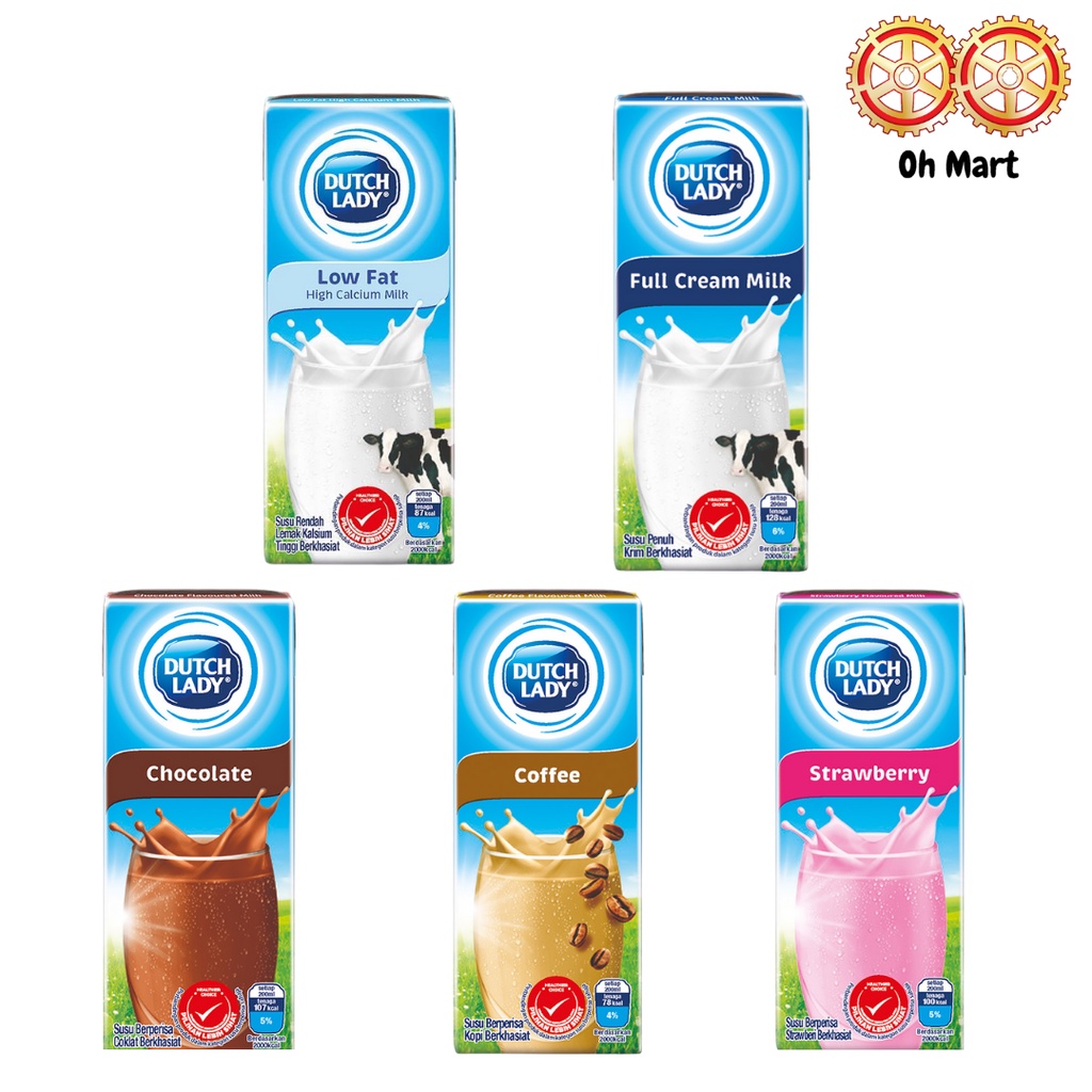 Dutch Lady Milk 6X200ml | Shopee Malaysia