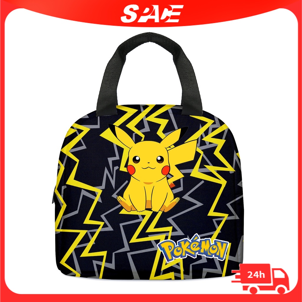 [Ready Stock] Pokemon Lunch Bag Children Thermic Lunch Box Boy Girl ...