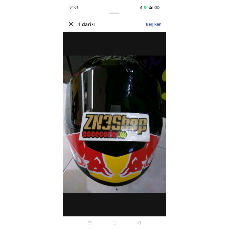 Redbull For All Fullface Helmets | Shopee Malaysia