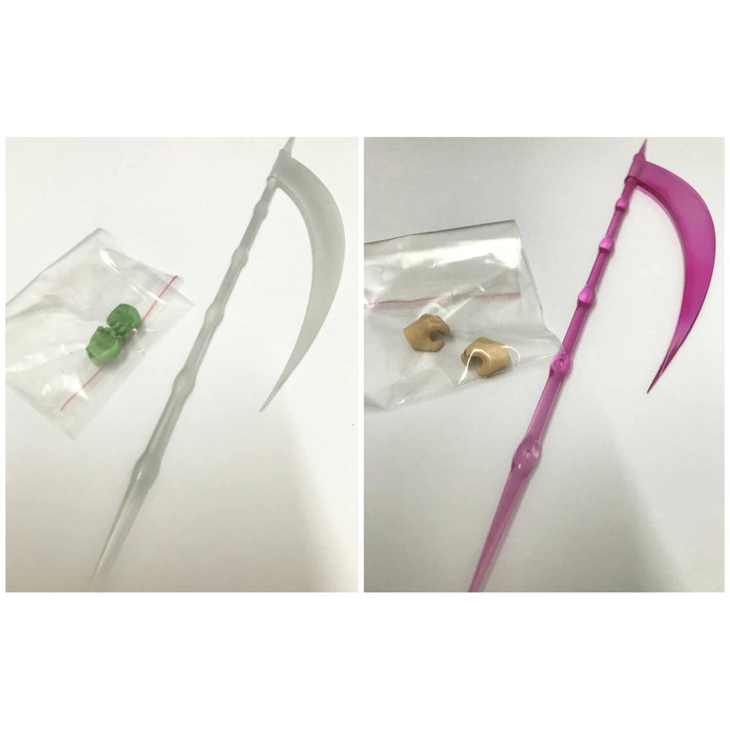 SHF Black Goku and Zamasu Scythe Weapon parts set | Shopee Malaysia