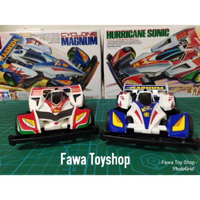 (PREORDER) Tamiya Mini 4WD Hurricane Sonic & Cyclone Magnum | Shopee ...