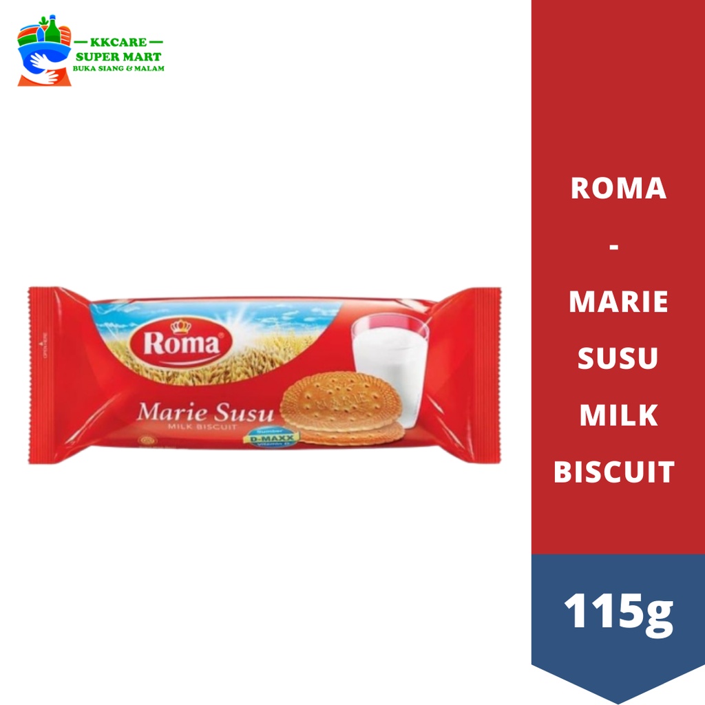 Roma - Marie Susu Milk Biscuit 115g | Shopee Malaysia