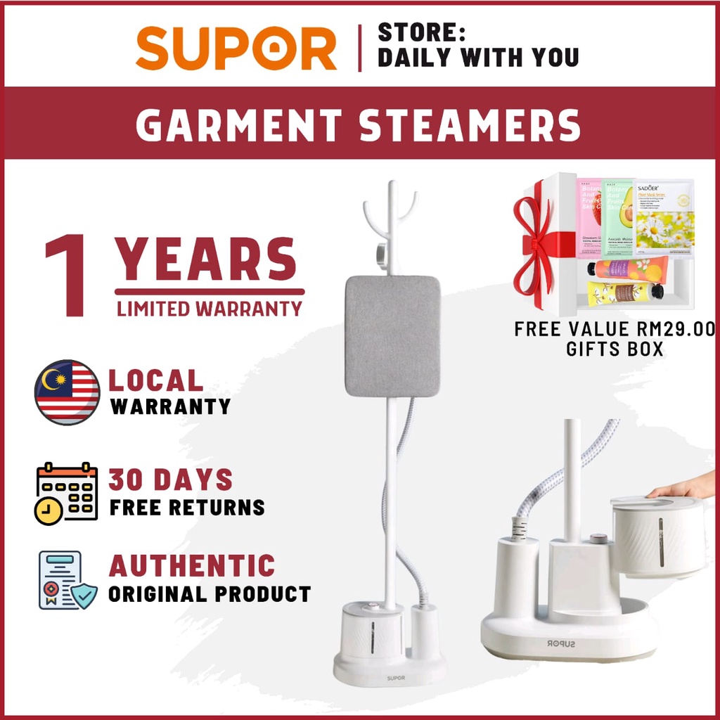 Supor Easy Touch Garment Steamer/ Ex. Garment Steamer GC481/GC482/GC485 ...