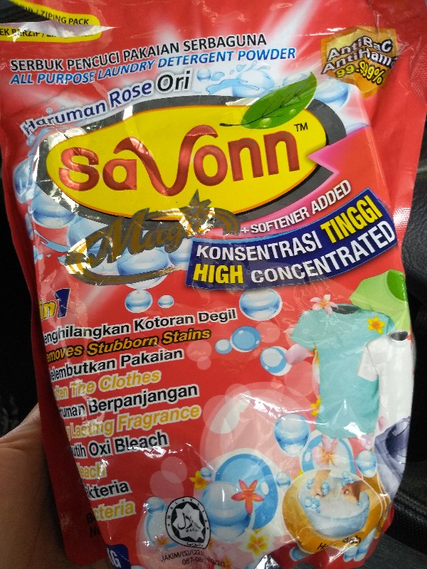 Savon magic Savoon Sabun cempaka sabun rose basuh baju 1KG Laundry ...