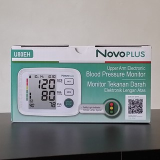 NovoPlus Upper Arm Electronic Blood Pressure Monitor U80EH (Free ...