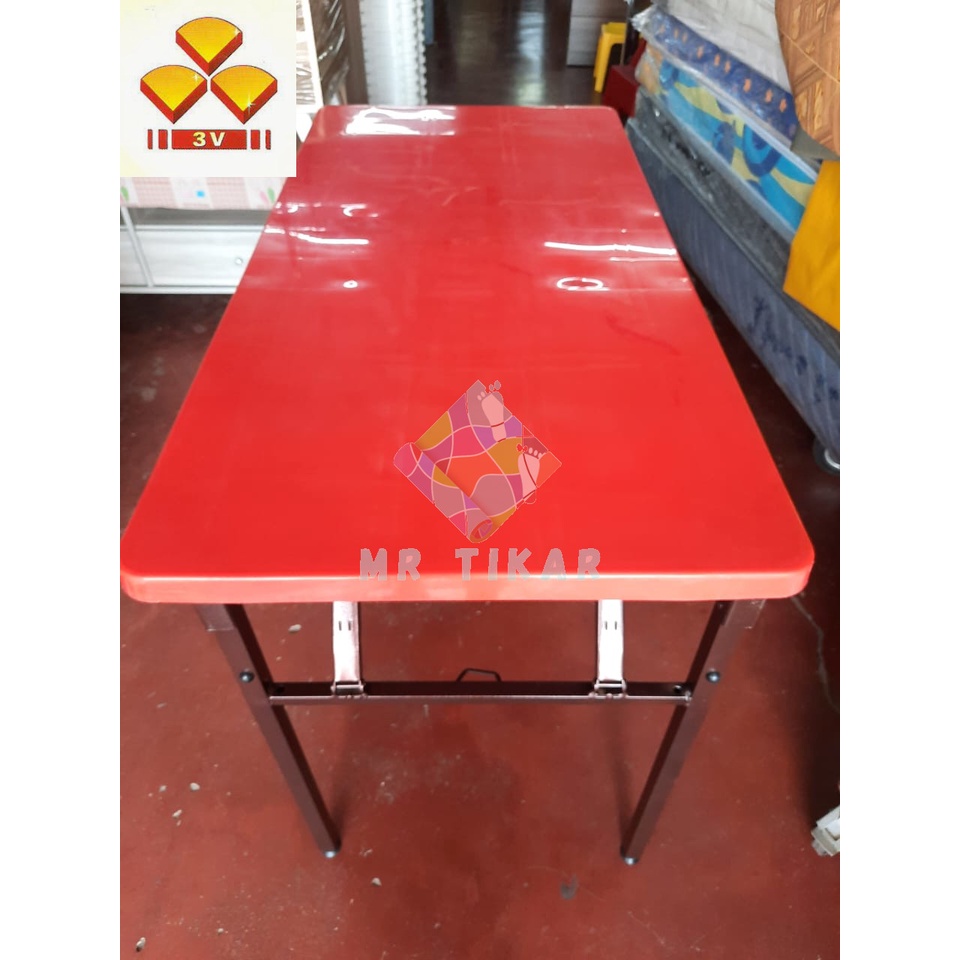 3V BANQUET TABLE 2x4 (FT) / 3V FOLDING TABLE / MEJA LIPA/MEJA JAMUAN ...