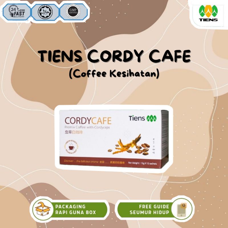 CORDY CAFE WITH CORDYCEPS KOPI PENAMBAH SISTEM IMUNITI, KESEGARAN BADAN ...
