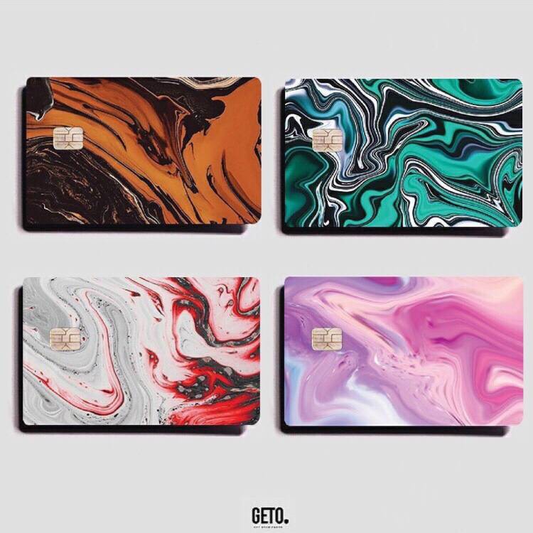 GETO CARDS MALAYSIA LIQUID SERIES ATM CARD SKIN STICKER WATERCOLOUR ...