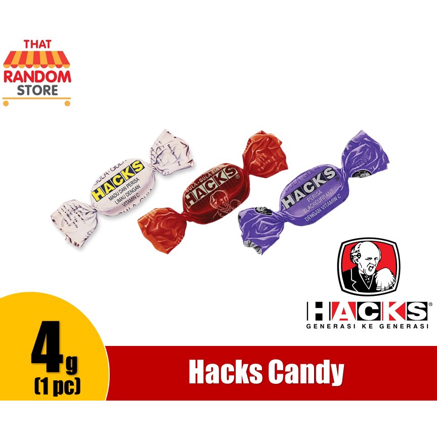 Hacks Candy (Original/Honey Lemon/Blackcurrant) | Shopee Malaysia