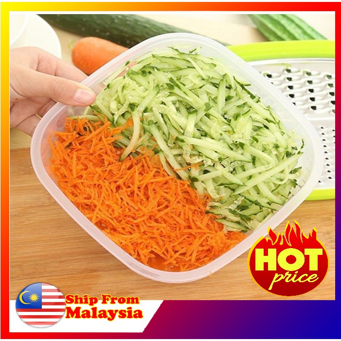 [READY STOCK] Vegetable Fruit Cutter Slicer Shredder/Penyagat Buah ...