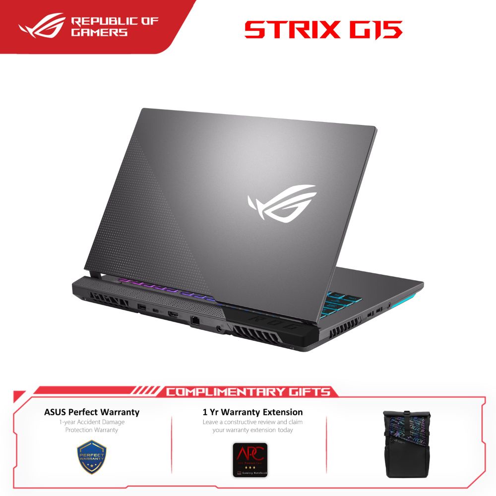 Asus ROG Strix G15 G513I-EHN051W Laptop | AMD Ryzen 7-4800H | 8GB RAM 512GB SSD | 15.6" FHD ...