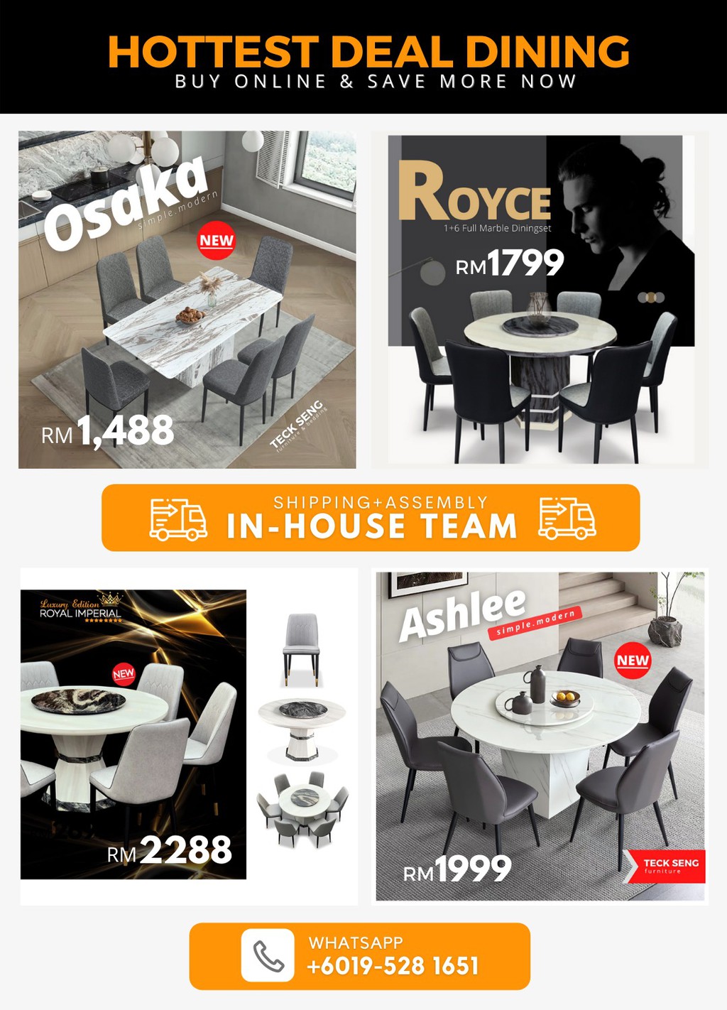 Teck Seng Furniture, Online Shop | Shopee Malaysia