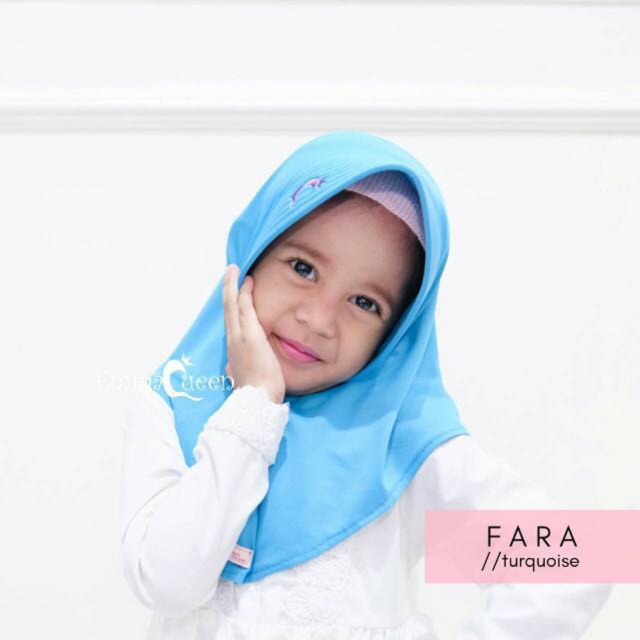 Jilbab Fara Kids By Emmaqueen | Shopee Malaysia