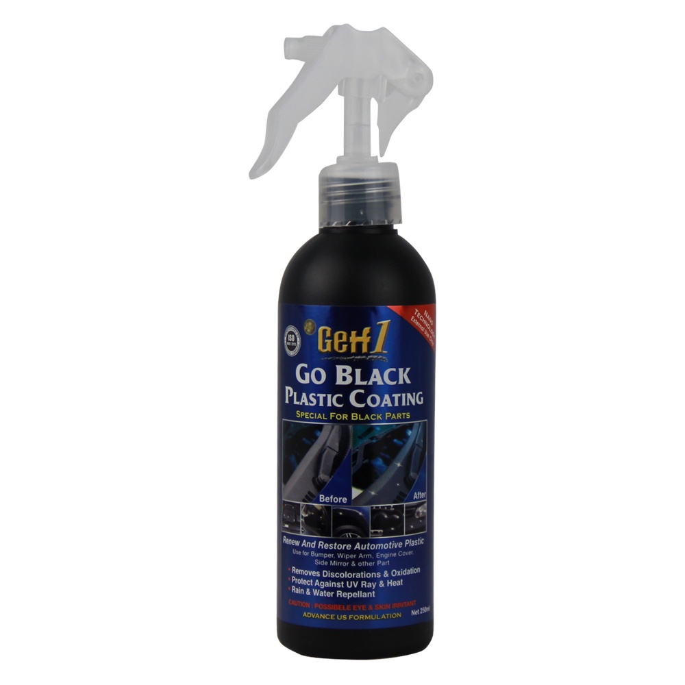 GETF 1 GO BLACK PLASTIC COATING -250ML | Shopee Malaysia
