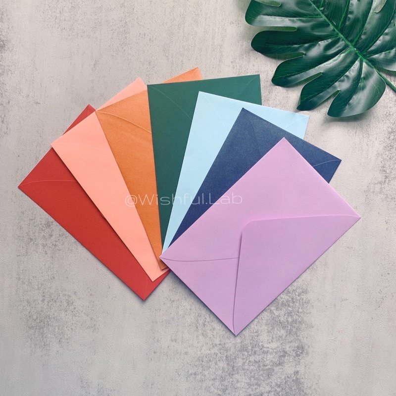 A6 Envelope / Coloured Envelope / A6 Sampul Surat Warna / A6 信封 / Kad ...