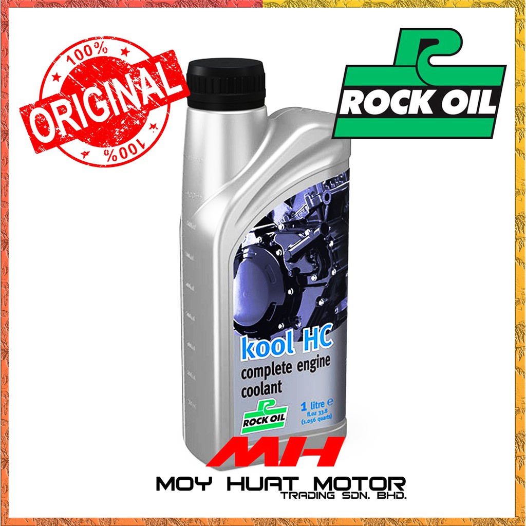 ROCK OIL KOOL HC / Complete Engine Coolant / Coolant Motorcycle ROCKOIL ...