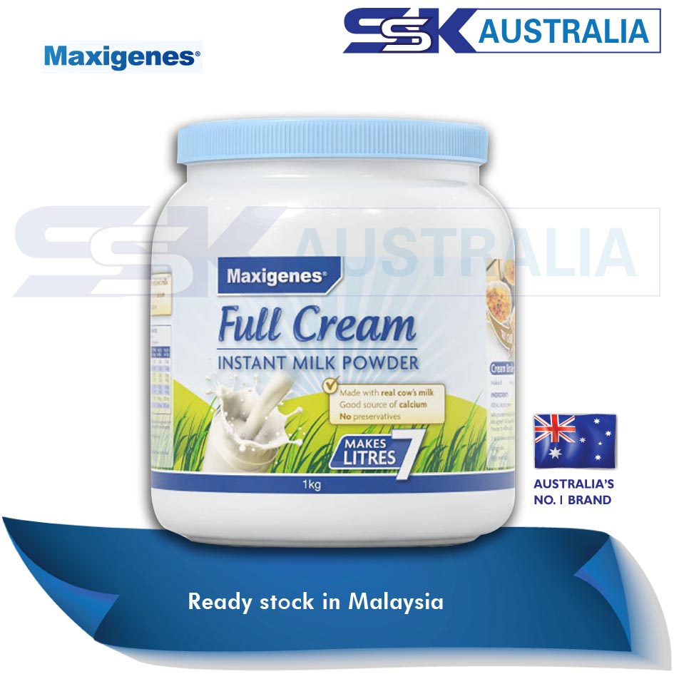 Maxigenes Full Cream Instant Milk Powder 1kg | Shopee Malaysia