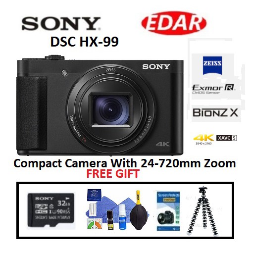 Sony Cybershot HX99 / DSC-HX99 24-720mm Zoom/4K Video Compact Digital ...