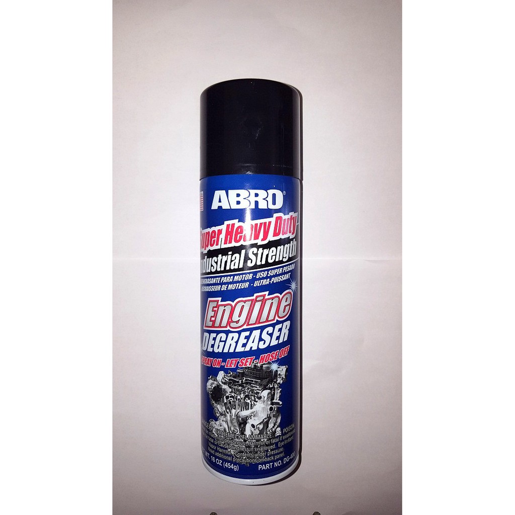 ABRO ENGINE DEGREASER HEAVY DUTY CLEANER (AEROSOL -454g) | Shopee Malaysia