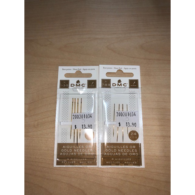 DMC 24K Gold Plated Needles | Shopee Malaysia