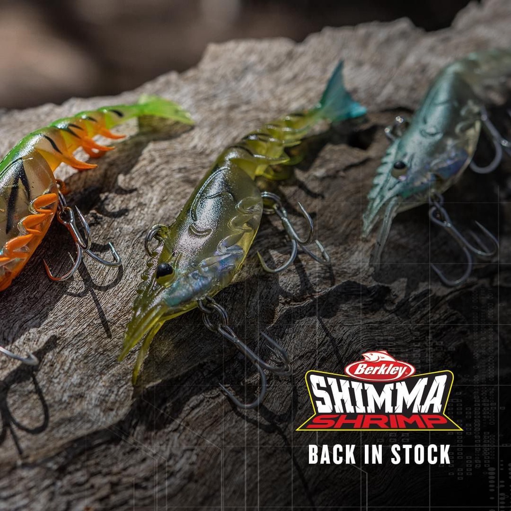 Berkley Shimma Shrimp 65mm - 100mm UDANG TIPU SB UDANG | Shopee Malaysia