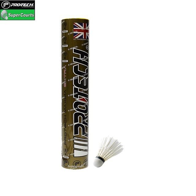 PROTECH Maxima Extra Exclusive Model Badminton Shuttlecocks (12 Pcs ...