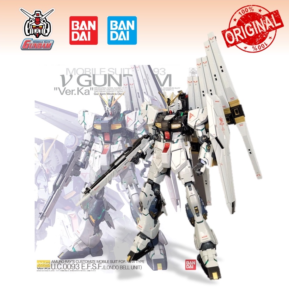 Bandai RX-93 V Gundam Ver. Ka (MG 1/100) | Shopee Malaysia
