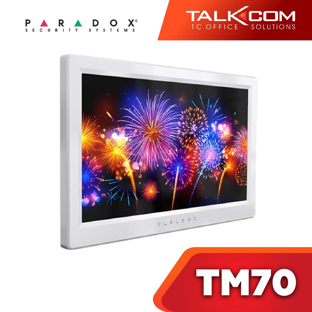 PARADOX TM70- 7 inch Touchscreen Alarm (Interface Module) | Shopee Malaysia