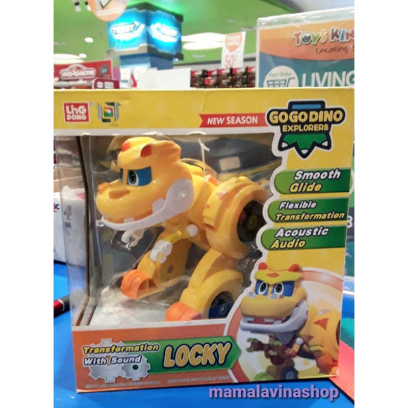 Gogo Dino Locky Big Original - Gogo Dino Robot Toy | Shopee Malaysia