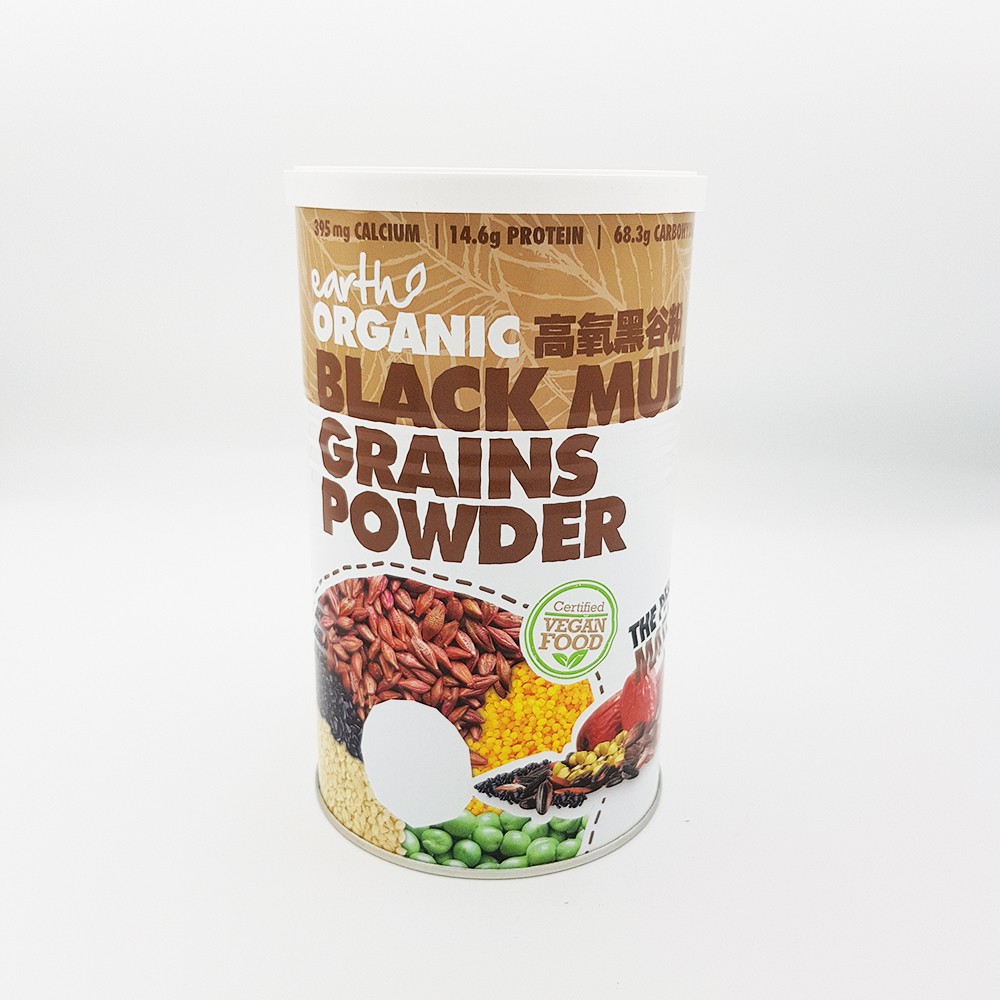 EARTH ORGANIC BLACK MULTI GRAINS POWDER 500G | Shopee Malaysia