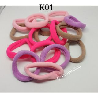 (4 PCS) GETAH RAMBUT BLACK /MULTICOLOUR (READY STOCKL | Shopee Malaysia