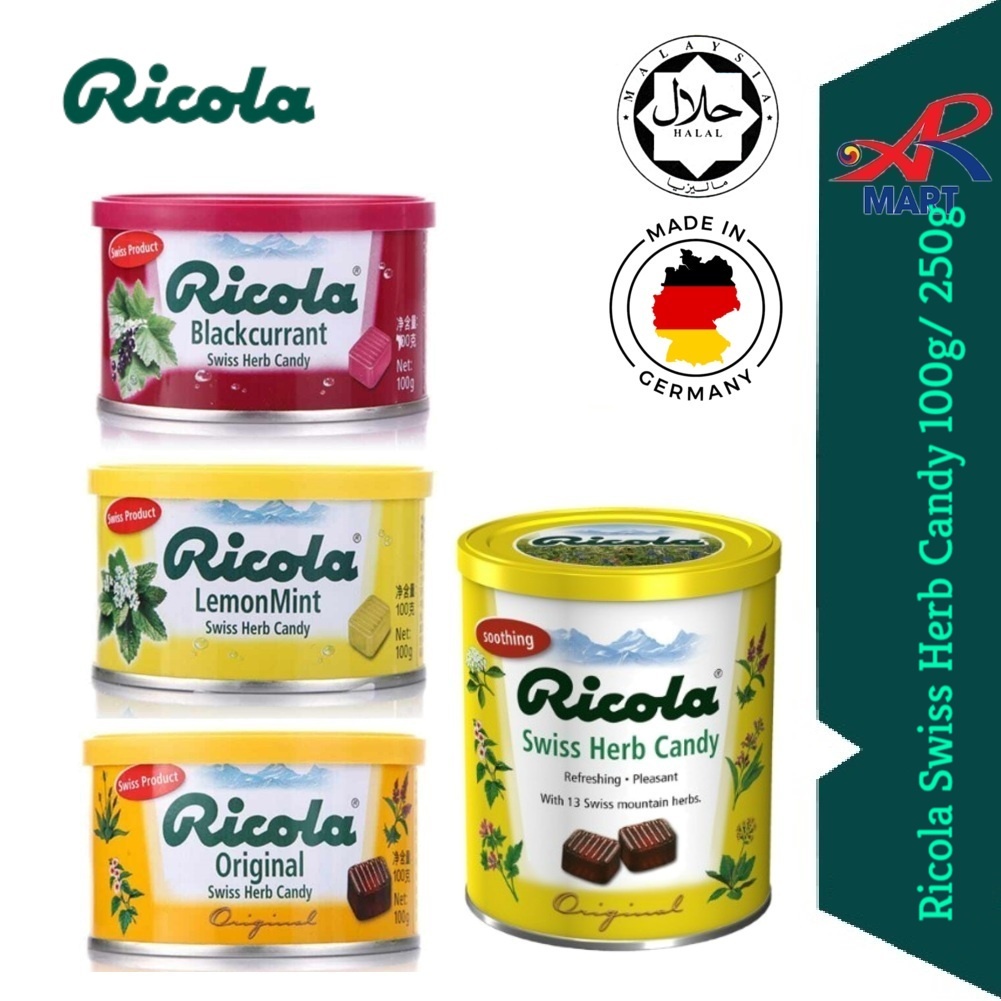 HALAL Ricola Swiss Herb Candy 100g/ 250g | Shopee Malaysia