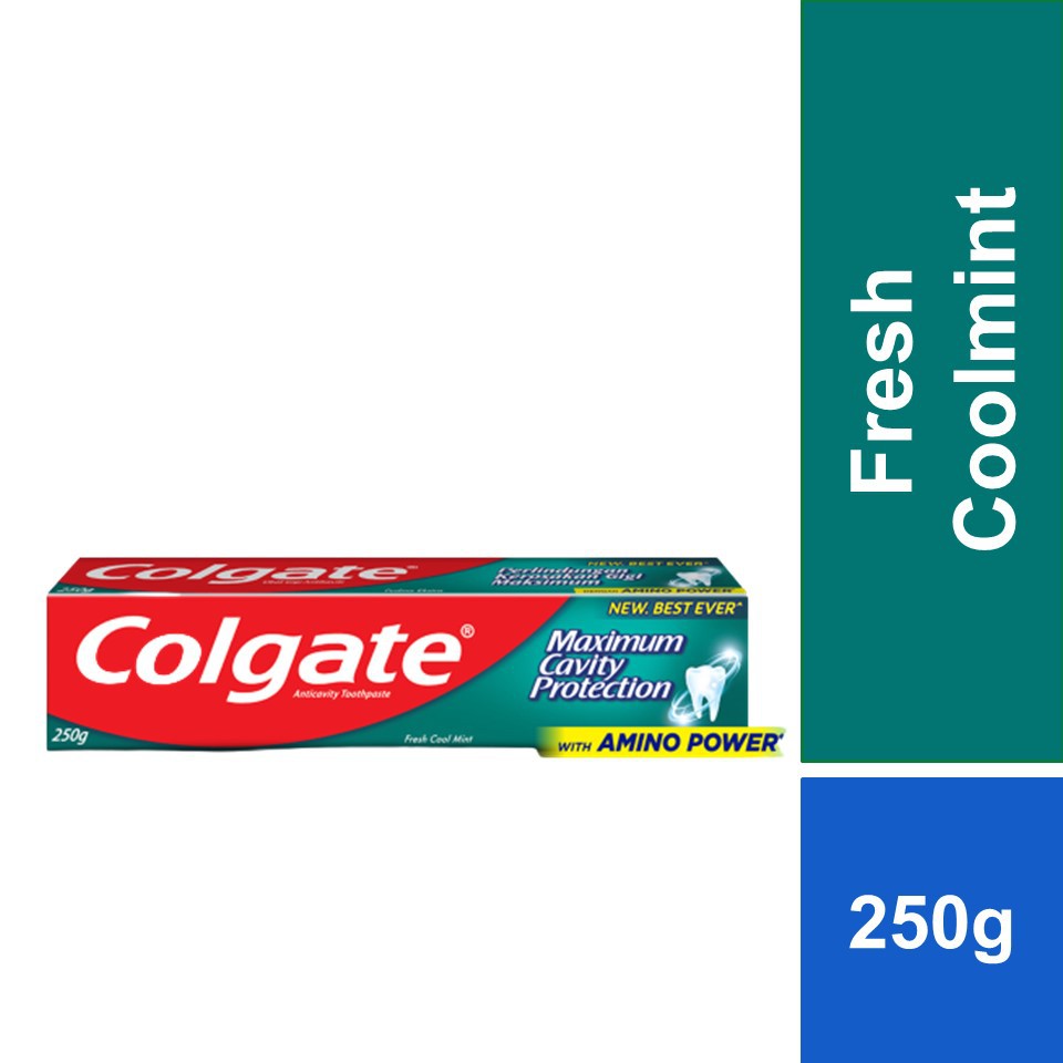 Colgate Maximum Cavity Protection Fresh Cool Mint Toothpaste 250g ...