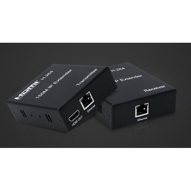 High Quality Full HD 1080P 60Hz HDtv Extender Over IP 150m Over CAT5e ...
