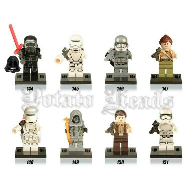XINH STAR WARS MINI FIGURE XH144-151 (LEGO COMPATIBLE) | Shopee Malaysia