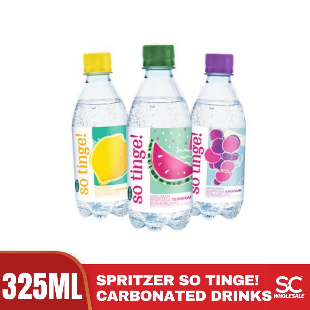 SPRITZER So Tinge! Carbonated Flavored Drink 325ml | Shopee Malaysia