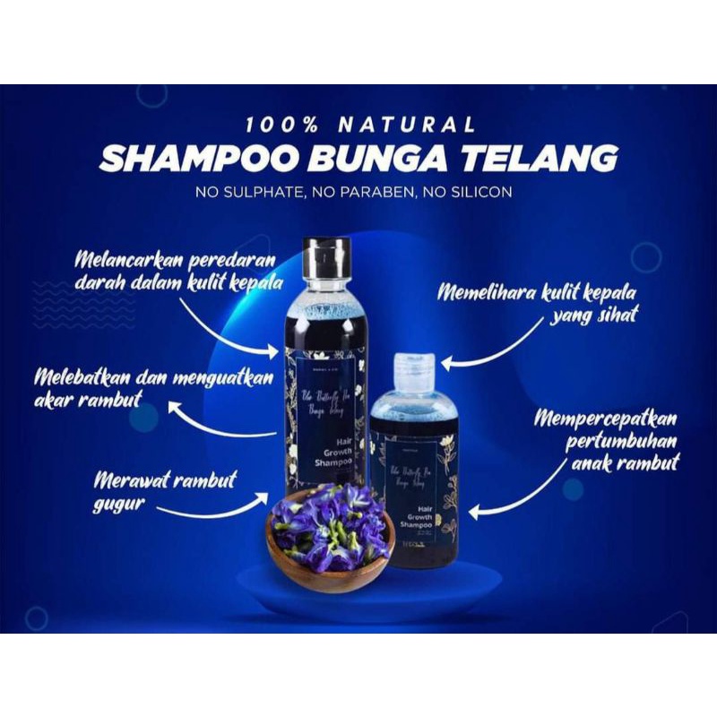SHAMPOO BUNGA TELANG | Shopee Malaysia