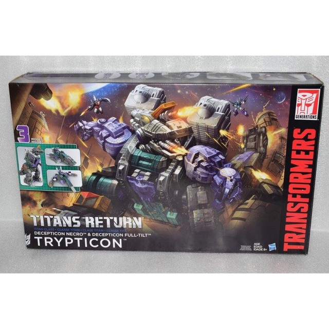 Transformers - Hasbro/ Takara Tomy - Trypticon (Titan Class) | Shopee ...