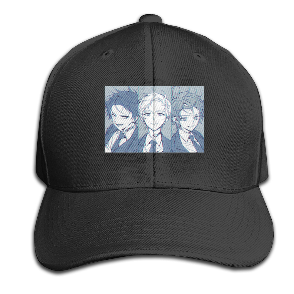 YAYALI The Promised Neverland Emma Norman Ray Black Classic Hat ...