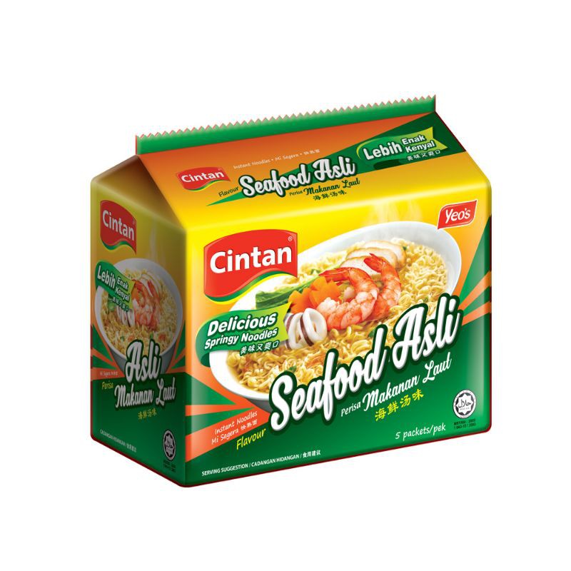 Cintan mee seafood asli (5x75g) | Shopee Malaysia