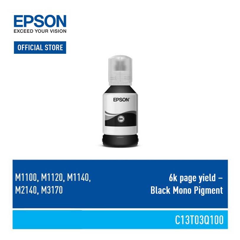 Epson 005 Ink Bottle (Pigment Black) | Shopee Malaysia