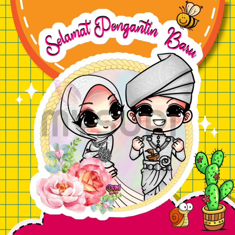 Mysuri Kad Selamat Pengantin Baru | Wedding Card | Wedding day | Shopee Malaysia